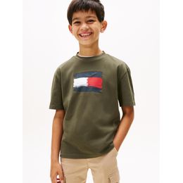 Tommy Hilfiger T-Shirt Jungen Gr&ouml;&szlig;e 98 navy / oliv / rot / wei&szlig;