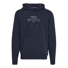 FQ1924 Sweatshirt 'William' Herren Gr&ouml;&szlig;e XXXL dunkelblau / wei&szlig;