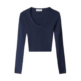 Bershka Pullover Damen Gr&ouml;&szlig;e L dunkelblau