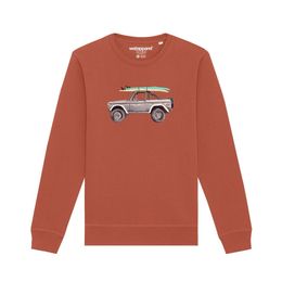 Watapparel Sweatshirt 'Surf Pickup' male Brown size XXL