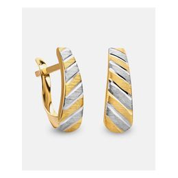 Revoni Gold/ Wei&szlig;gold-Ohrringe - 75% | Schmuck