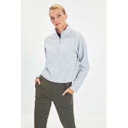 Trendyol Sweatshirt in Grau - 83% | Gr&ouml;&szlig;e M | Damen-sweatshirts-jacken