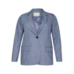 Kaffe curve Blazer in Blau - 60% | Gr&ouml;&szlig;e 44 | Damenjacken