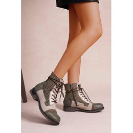 Foreverfolie Boots in Khaki - 71% | Gr&ouml;&szlig;e 36 | Damen-stiefel