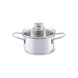 Fissler 2tlg. Set: Edelstahl-Kochtopf "Profi Collection " - &Oslash; 12 cm - 35% | Kochgeschirr