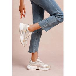 Foreverfolie Sneakers in Beige - 61% | Gr&ouml;&szlig;e 39 | Damen-sneakers