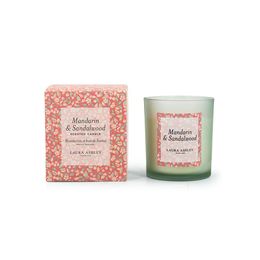 Laura Ashley Duftkerze ''Laura Ashley - Mandarin & Sandalwood'' in Gr&uuml;n - 200 g - 49% | Kerzen-vasen
