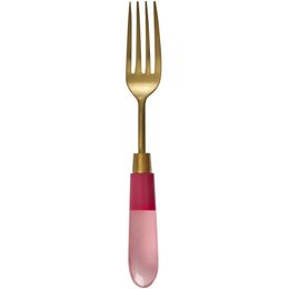 Rice Gabel in Gold/ Pink - (L)21,8 cm - 53% | Gedeckter-tisch