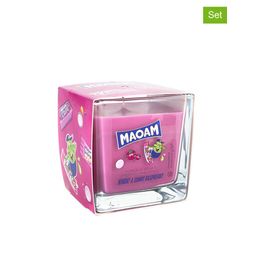 Haribo 2er-Set: Duftkerzen "Sunny Raspberry'' in Pink - 2x 200 g - 62% | Kerzen-vasen