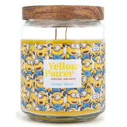 Minions Duftkerze "Minions Yellow Power" in Gelb/ Blau - 510 g - 39% | Kerzen-vasen