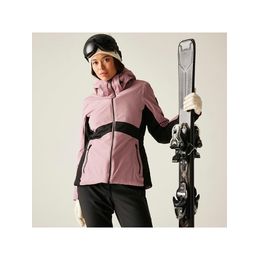 Dare 2b Ski-/ Snowboardjacke "Issy" in Rosa/ Schwarz - 62% | Gr&ouml;&szlig;e 44 | Damen-outdoorjacken