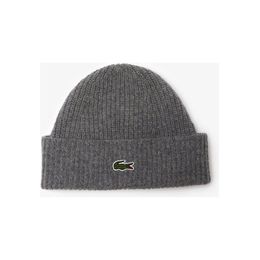 Lacoste Wollm&uuml;tze in Grau - 38% | Damen-muetzen-caps