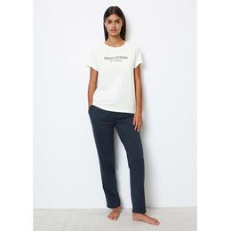 Marc O'Polo Marc O ́Polo Pyjama-Oberteil in Wei&szlig; - 26% | Gr&ouml;&szlig;e M | Damen-loungewear
