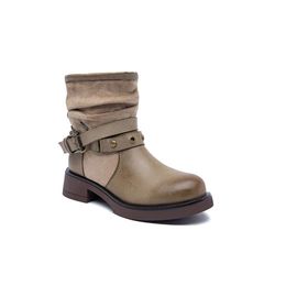 Foreverfolie Boots in Khaki - 83% | Gr&ouml;&szlig;e 36 | Damen-stiefel