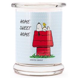 PEANUTS Duftkerze ''PEANUTS Home Sweet Home'' in Hellblau - 250 g - 36% | Kerzen-vasen