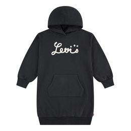 Levi's Kids Hoodiekleid in Schwarz in Schwarz - 52% | Gr&ouml;&szlig;e 158 | Kinderkleider