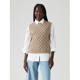 Levi's Levi's Pullunder in Camel - 52% | Gr&ouml;&szlig;e S | Damen-pullover-cardigans