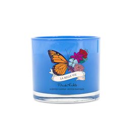 Frida Kahlo Duftkerze "La Belle Vie'' in Blau - 180 g - 39% | Kerzen-vasen