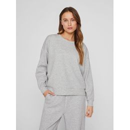 Vila Sweatshirt "Atelier" in Grau - 71% | Gr&ouml;&szlig;e S | Damen-sweatshirts-jacken