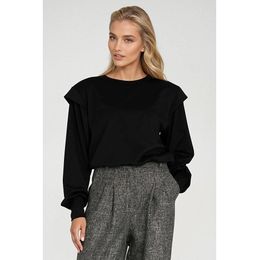 Nife Sweatshirt in Schwarz - 79% | Gr&ouml;&szlig;e 42 | Damen-sweatshirts-jacken