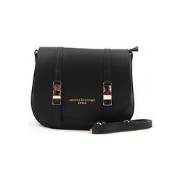 maison h&eacute;ritage PARIS Leder-Umh&auml;ngetasche "Tex" in Schwarz - (B)25 x (H)19 x (T)9 cm - 73% | Damen-taschen