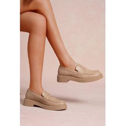 Foreverfolie Mokassins in Beige - 64% | Gr&ouml;&szlig;e 41 | Damen-schuhe-halbschuhe