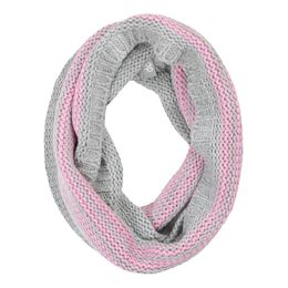 D&ouml;ll D&ouml;ll Loop-Schal in Rosa/ Grau - 54% | Gr&ouml;&szlig;e 18x110 cm | Kinderschals