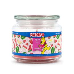 Haribo Duftkerze "Haribo Melon Mix" in Rot - 300 g - 38% | Kerzen-vasen