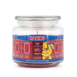 Haribo Duftkerze "Haribo Cozy Home" in Rot - 300 g - 38% | Kerzen-vasen