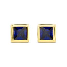 Diamant Exquis Gold-Ohrstecker mit Edelsteinen - 75% | Schmuck