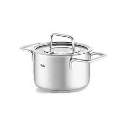 Fissler 2tlg. Set: Edelstahl-Kochtopf "Pure Collection" - &Oslash; 20 cm - 8% | Kochgeschirr