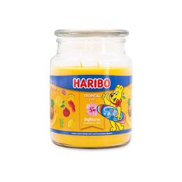 Haribo Duftkerze "Haribo - Tropical Fun" in Gelb - 510 g - 44% | Kerzen-vasen