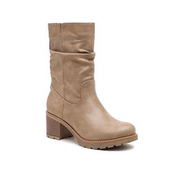 Foreverfolie Boots in Beige - 68% | Gr&ouml;&szlig;e 37 | Damen-stiefel