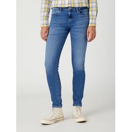 Wrangler Jeans "Raven" - Skinny fit - in Blau - 63% | Gr&ouml;&szlig;e W38/L34 | Damenjeans
