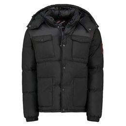 Geographical Norway Steppjacke "Bareda" in Schwarz - 62% | Gr&ouml;&szlig;e L | Herrenjacken