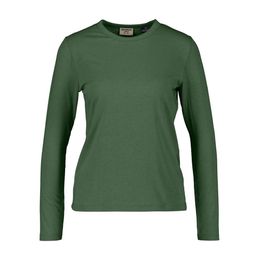 Dolomite Longsleeve "Pelmo" in Gr&uuml;n - 61% | Gr&ouml;&szlig;e S | Damen-tops