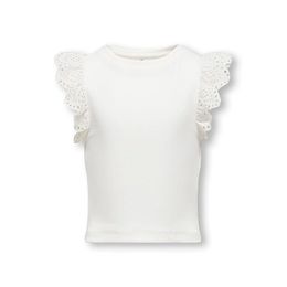 KIDS Only Shirt "Drea" in Wei&szlig; - 23% | Gr&ouml;&szlig;e 146/152 | Kinder-oberteile