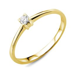 Revoni Gold-Ring mit Diamant - 76% | Gr&ouml;&szlig;e 54 | Schmuck