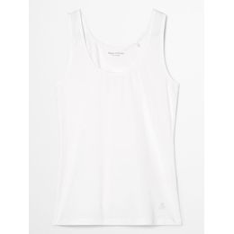 Marc O ́Polo Bodywear Hemdchen in Wei&szlig; - 23% | Gr&ouml;&szlig;e S | Damen-tops