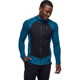 Black Diamond Hybridjacke "Coefficient" in Blau/ Schwarz - 70% | Gr&ouml;&szlig;e S | Herren-outdoorjacken