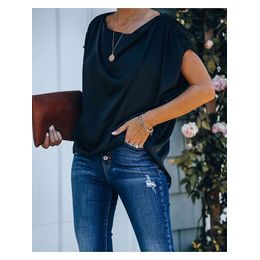 Milan Kiss Bluse in Schwarz - 68% | Gr&ouml;&szlig;e L | Damen-blusen