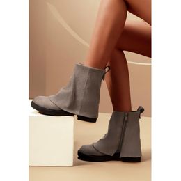 C'M Boots in Khaki - 65% | Gr&ouml;&szlig;e 40 | Damen-stiefel