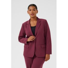 Kaffe curve Blazer "Sakira" in Bordeaux - 60% | Gr&ouml;&szlig;e 44 | Damenjacken