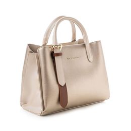 Vince Camuto Henkeltasche "Rome" in Gold - (B)36 x (H)26 x (T)11 cm - 80% | Damen-taschen