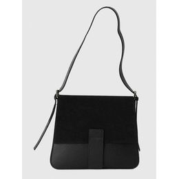Victor & Hugo Paris Leder-Umh&auml;ngetasche "Nova" in Schwarz - (B)28 x (H)23 x (T)8 cm - 78% | Damen-taschen