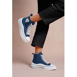 Foreverfolie Sneakers in Blau - 63% | Gr&ouml;&szlig;e 41 | Damen-sneakers