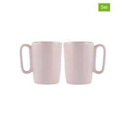 Vialli Design 2er-Set: Becher "Fuori" in Rosa - 250 ml - 11% | Gedeckter-tisch