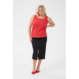 Kaffe curve Top "Carina" in Rot - 43% | Gr&ouml;&szlig;e S | Damen-tops