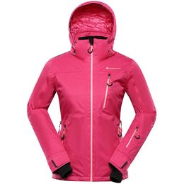 Alpine Pro Ski-/ Snowboardjacke "Reama" in Pink - 69% | Gr&ouml;&szlig;e L | Damen-outdoorjacken