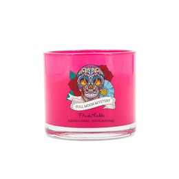 Frida Kahlo Duftkerze "Full Moon Mystery'' in Pink - 180 g - 43% | Kerzen-vasen
